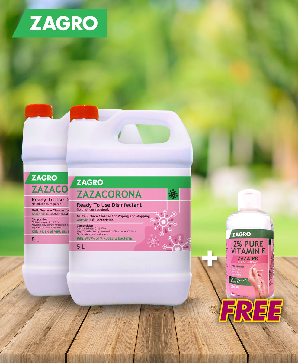 Bundle Deal (2 x 5L Zazacorona & get free Zaza PR)